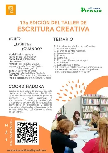 Cartel De Escritura Narrativa